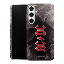 DeinDesign Galaxy S24+ Handy Premium Case Smartphone Handyh&uuml;lle Schutzh&uuml;lle gl&auml;nzend Merchandise Acdc Logo Premium Case
