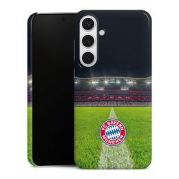 DeinDesign Galaxy S24+ Handy Premium Case Smartphone Handyh&uuml;lle Schutzh&uuml;lle gl&auml;nzend Stadium Fc Bayern M&uuml;nchen Fcb Premium Case