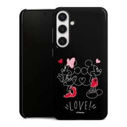 DeinDesign Galaxy S24+ Handy Premium Case Smartphone Handyh&uuml;lle Schutzh&uuml;lle gl&auml;nzend Disney Love Premium Case