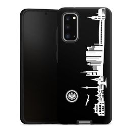 DeinDesign Galaxy S20 Handy Panzer Handyh&uuml;lle robuste Outdoor H&uuml;lle Schutzh&uuml;lle matt Eintracht Frankfurt Sge Skyline Tough Case