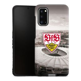 DeinDesign Galaxy S20 Handy Panzer Handyh&uuml;lle robuste Outdoor H&uuml;lle Schutzh&uuml;lle matt Vfb Stuttgart Stadium Official Licensed Product Tough Case