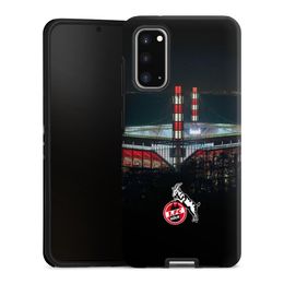DeinDesign Galaxy S20 Handy Panzer Handyh&uuml;lle robuste Outdoor H&uuml;lle Schutzh&uuml;lle matt 1. Fc K&ouml;ln Official Licensed Product Stadium Tough Case