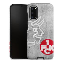 DeinDesign Galaxy S20 Handy Panzer Handyh&uuml;lle robuste Outdoor H&uuml;lle Schutzh&uuml;lle matt 1. Fck Devil 1. Fc Kaiserslautern Tough Case