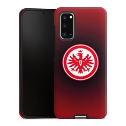 DeinDesign Galaxy S20 Handy Panzer Handyh&uuml;lle robuste Outdoor H&uuml;lle Schutzh&uuml;lle matt Official Licensed Product Coat Of Arms Eintracht Frankfurt Tough Case