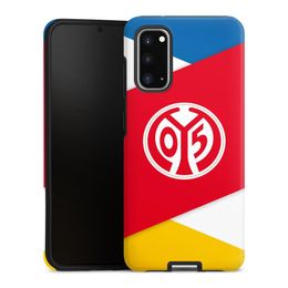 DeinDesign Galaxy S20 Handy Panzer Handyh&uuml;lle robuste Outdoor H&uuml;lle Schutzh&uuml;lle matt 1. Fsv Mainz 05 E.V. Official Licensed Product Soccer Tough Case