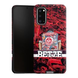 DeinDesign Galaxy S20 Handy Panzer Handyh&uuml;lle robuste Outdoor H&uuml;lle Schutzh&uuml;lle matt Official Licensed Product 1. Fc Kaiserslautern 1. Fck Tough Case