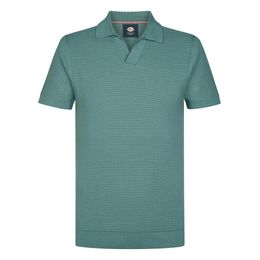 PETROL INDUSTRIES - Strick-Polo Delf&iacute;n M&auml;nner - Gr&uuml;n