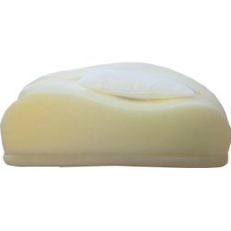 Nackenst&uuml;tzkissen Dreams "DeLuxe Kaltschaum", wei&szlig;, B:40cm H:12,5cm L:80cm, Bezug: 100% Baumwolle. F&uuml;llung: 100% Polyester, Kopfkissen