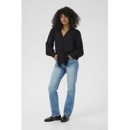 Kaffe Langarm-Bluse KAmirabel Regular fit black