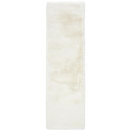 Novel L&auml;ufer, Beige, Textil, Uni, rechteckig, 66x240 cm, Teppiche & B&ouml;den, Teppiche, Teppichl&auml;ufer