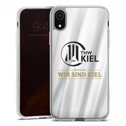 DeinDesign iPhone Xr Handy Silikon H&uuml;lle Case transparent Handyh&uuml;lle Official Licensed Product Thw Kiel Handball Silikon Case