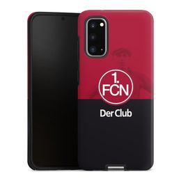 DeinDesign Galaxy S20 Handy Panzer Handyh&uuml;lle robuste Outdoor H&uuml;lle Schutzh&uuml;lle matt Official Licensed Product Der Club 1. Fc N&uuml;rnberg Tough Case