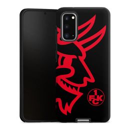 DeinDesign Galaxy S20 Handy Panzer Handyh&uuml;lle robuste Outdoor H&uuml;lle Schutzh&uuml;lle matt 1. Fc Kaiserslautern Logo Official Licensed Product Tough Case