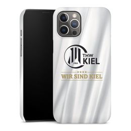 DeinDesign iPhone 12 Pro Max Handy Premium Case Smartphone Handyh&uuml;lle Schutzh&uuml;lle matt Official Licensed Product Thw Kiel Handball Premium Case