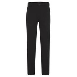 Chinos MEYER "Augusta", Herren, Gr. 38, L&auml;nge 34, schwarz, 88% Polyamid, 12% Elasthan, unifarben, figurumspielend lang, Hosen, High Performance 4-Way-Stretch, aus der Golf Serie