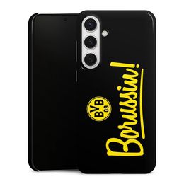 DeinDesign Galaxy S24+ Handy Premium Case Smartphone Handyh&uuml;lle Schutzh&uuml;lle gl&auml;nzend Borussia Dortmund Bvb Soccer Premium Case