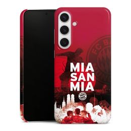 DeinDesign Galaxy S24+ Handy Premium Case Smartphone Handyh&uuml;lle Schutzh&uuml;lle gl&auml;nzend Mia San Mia Fcb Fc Bayern M&uuml;nchen Premium Case