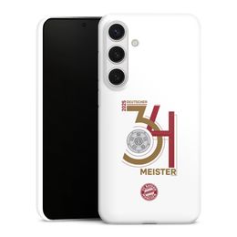 DeinDesign Galaxy S24+ Handy Premium Case Smartphone Handyh&uuml;lle Schutzh&uuml;lle gl&auml;nzend Official Licensed Product Master Fc Bayern M&uuml;nchen Premium Case