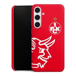 DeinDesign Galaxy S24+ Handy Premium Case Smartphone Handyh&uuml;lle Schutzh&uuml;lle gl&auml;nzend Star Devil 1. Fc Kaiserslautern Premium Case