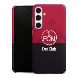 DeinDesign Galaxy S24+ Handy Premium Case Smartphone Handyh&uuml;lle Schutzh&uuml;lle gl&auml;nzend Official Licensed Product Der Club 1. Fc N&uuml;rnberg Premium Case