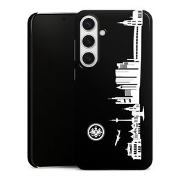 DeinDesign Galaxy S24+ Handy Premium Case Smartphone Handyh&uuml;lle Schutzh&uuml;lle gl&auml;nzend Eintracht Frankfurt Sge Skyline Premium Case