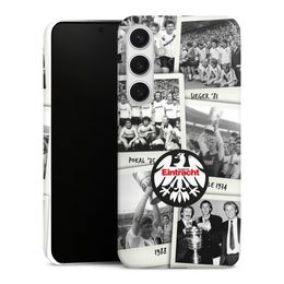 DeinDesign Galaxy S24+ Handy Premium Case Smartphone Handyh&uuml;lle Schutzh&uuml;lle gl&auml;nzend Retro Official Licensed Product Eintracht Frankfurt Premium Case