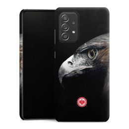 DeinDesign Galaxy A52s 5G Handy Premium Case Smartphone Handyh&uuml;lle Schutzh&uuml;lle matt European Cup Eintracht Frankfurt Official Licensed Product Premium Case