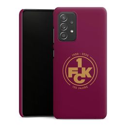 DeinDesign Galaxy A52s 5G Handy Premium Case Smartphone Handyh&uuml;lle Schutzh&uuml;lle matt 125 Jahre 1. Fc Kaiserslautern 1. Fck Premium Case