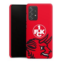 DeinDesign Galaxy A52s 5G Handy Premium Case Smartphone Handyh&uuml;lle Schutzh&uuml;lle matt 1. Fc Kaiserslautern 1. Fck Devil Premium Case