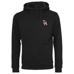 Sweatshirt MisterTee "MisterTee Herren LA Hoody", Herren, Gr. L, schwarz, 65% Baumwolle, 35% Polyester, bedruckt, Sweatshirts Sweatshirt