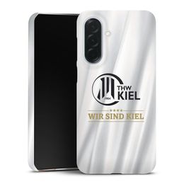 DeinDesign Galaxy A36 5G Handy Premium Case Smartphone Handyh&uuml;lle Schutzh&uuml;lle matt Official Licensed Product Thw Kiel Handball Premium Case
