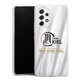 DeinDesign Galaxy A53 5G Handy Silikon H&uuml;lle Case transparent Handyh&uuml;lle Thw Kiel Handball Official Licensed Product Silikon Case