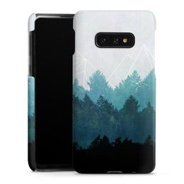 DeinDesign Galaxy S10e Handy Premium Case Smartphone Handyh&uuml;lle Schutzh&uuml;lle matt Tree Forrest Abstract Premium Case