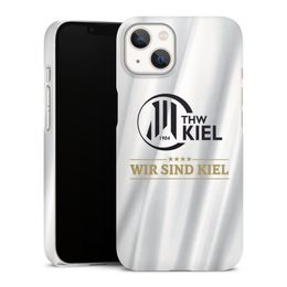 DeinDesign iPhone 13 Handy Premium Case Smartphone Handyh&uuml;lle Schutzh&uuml;lle matt Official Licensed Product Thw Kiel Handball Premium Case