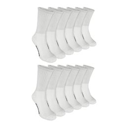 Herren 12 Paar Bambus-Baumwoll-Sportsocken