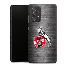 DeinDesign Galaxy A52s 5G Handy Premium Case Smartphone Handyh&uuml;lle Schutzh&uuml;lle matt Official Licensed Product 1. Fc K&ouml;ln Metallic Look Premium Case