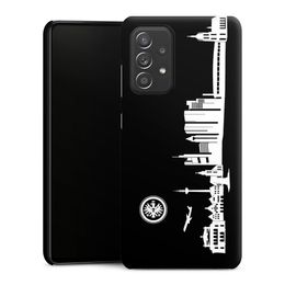 DeinDesign Galaxy A52s 5G Handy Premium Case Smartphone Handyh&uuml;lle Schutzh&uuml;lle matt Skyline Sge Eintracht Frankfurt Premium Case