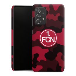 DeinDesign Galaxy A52s 5G Handy Premium Case Smartphone Handyh&uuml;lle Schutzh&uuml;lle matt 1. Fcn Logo 1. Fc N&uuml;rnberg Premium Case