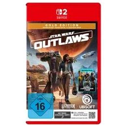 Ubisoft Spielesoftware "Star Wars Outlaws Gold Edition (inkl. Season Pass) - [NSW 2 - KeyCard]", transparent (ohne farbbezeichnung), Nintendo Switch 2, Spielesoftware