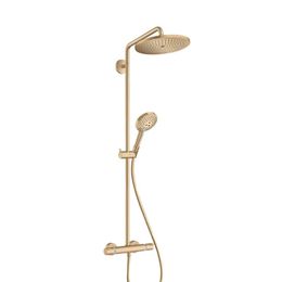 Hansgrohe Croma Select S Aufputz-Duschsystem mit Thermostat, 26891140,