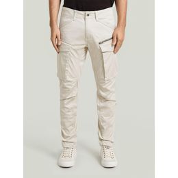 G-Star Raw Cargohose G-STAR "Rovic Zip 3D Regular Tapered Hose", Herren, Gr. 33, L&auml;nge 32, wei&szlig;bait, Obermaterial: 97% Baumwolle, 3% Elasthan, Hosen Cargohose