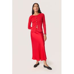 Soaked in Luxury Rock Slim fit Salsa red