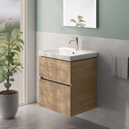 Villeroy & Boch Villeroy & Boch Avento Waschtisch, evineo ineo5 evo Unterschrank B: 58 cm, 2 Ausz&uuml;ge, mit Griffmulde,, 415860R1+BE0723OA,
