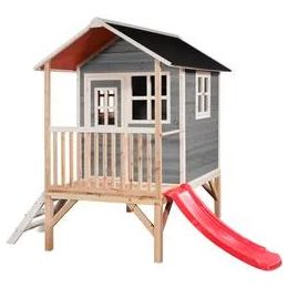 Spielturm EXIT "Loft 300", grau, Spielt&uuml;rme, KinderB:269cm H:215cm T:190cm, Holz, B:269cm H:215cm T:190cm