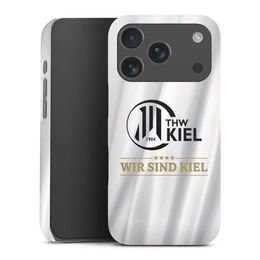 DeinDesign iPhone 17 Pro Handy Premium Case Smartphone Handyh&uuml;lle Schutzh&uuml;lle gl&auml;nzend Official Licensed Product Thw Kiel Handball Premium Case