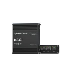 Teltonika Mobiler Router "RUT301", schwarz, B:15cm H:7cm T:17,5cm, Router