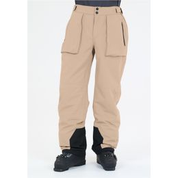 Skihose SLOPE "Killy", Herren, Gr. L, US-Gr&ouml;&szlig;en, beige, 100% Polyester, unifarben, lang, Hosen Skihose, aus wetterfestem und atmungsaktivem Material