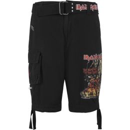 Cargoshorts Brandit "Brandit", Herren, Gr. 5XL, US-Gr&ouml;&szlig;en, schwarz, 100% Baumwolle, normal, Hosen