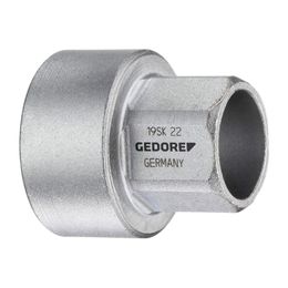 Gedore 19 SK 22 Steckschl&uuml;sseleinsatz 1/2", kurz, 22 mm (2225972)