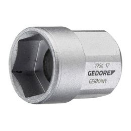 Gedore 19 SK 17 Steckschl&uuml;sseleinsatz 1/2", kurz, 17 mm (2225913)